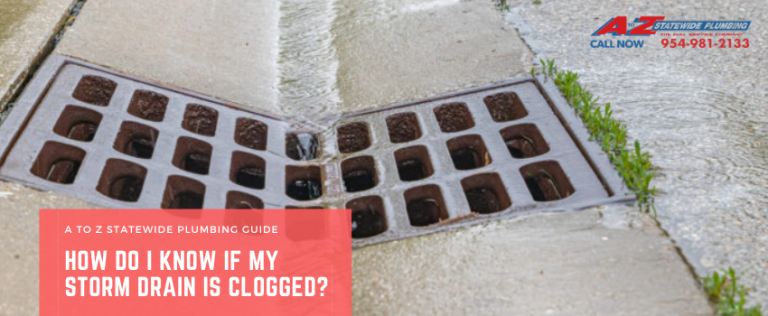 Don't Let Storm Drains Rain on Your Parade: How to Spot a Clogged Storm Drain at Home - A to Z ...